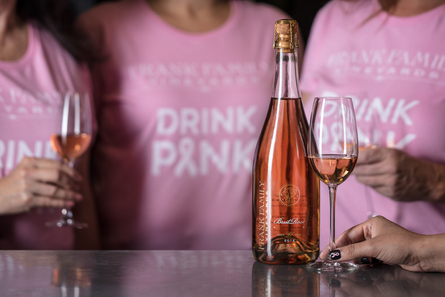 Frank Drinks Pink for Breast Cancer Awareness | Frank Family Vineyards Blog