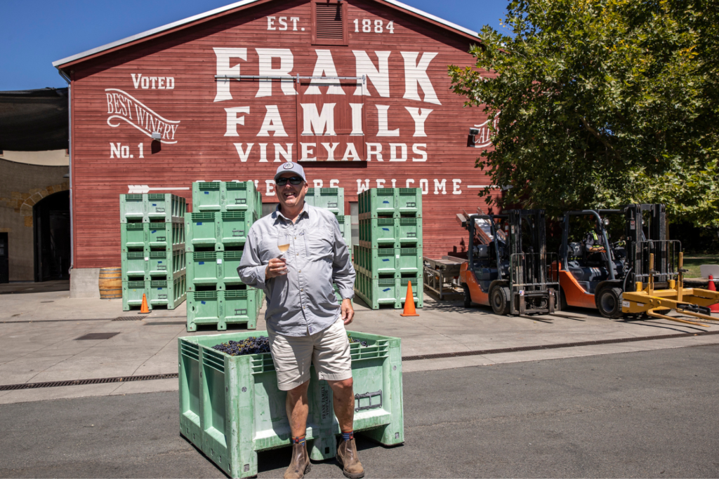 Todd Graff's 20th Harvest at Frank Family: A Year to Remember | Frank ...